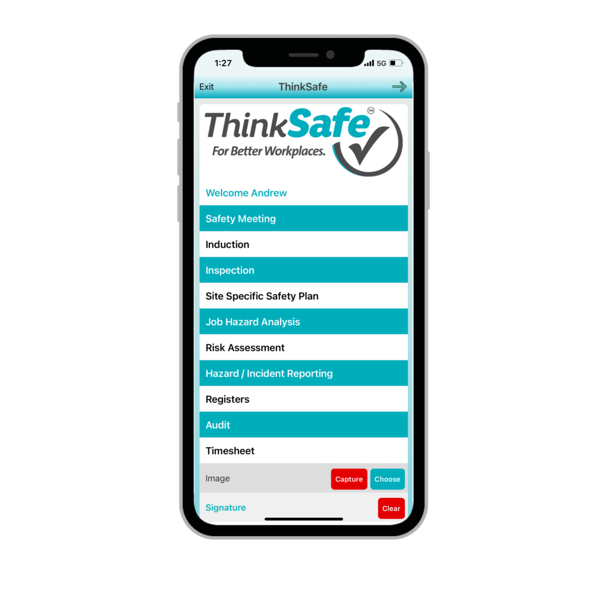 Health & Safety Support App | ThinkSafe