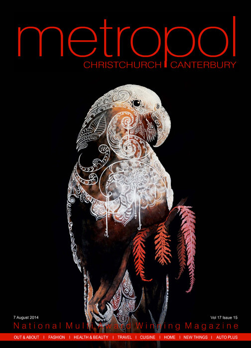Front Cover of Metropol Magazine - Minson's "The Kaka is Calling ...