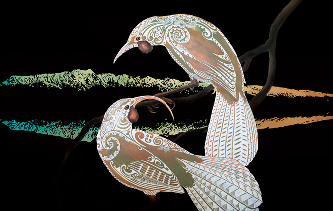 Maori Art Animals