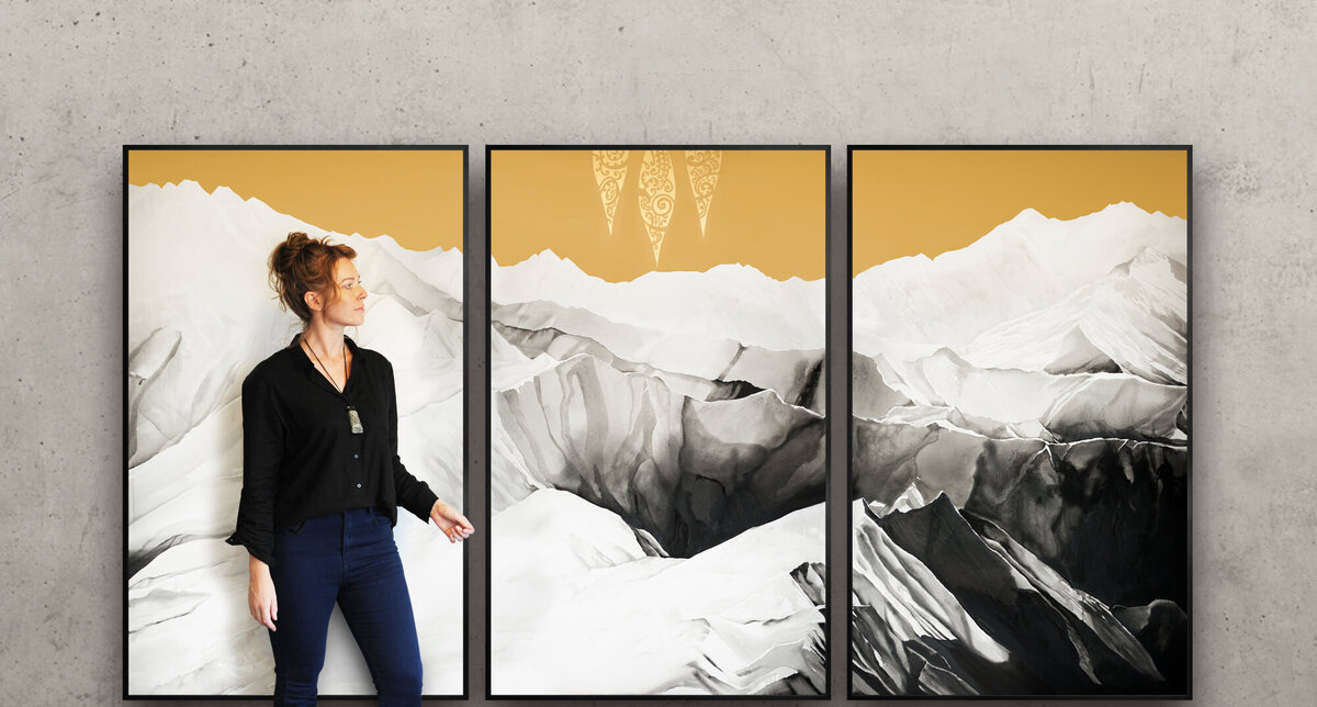 New Zealand Art for sale | Contemporary Maori art | Sofia Minson Art ...