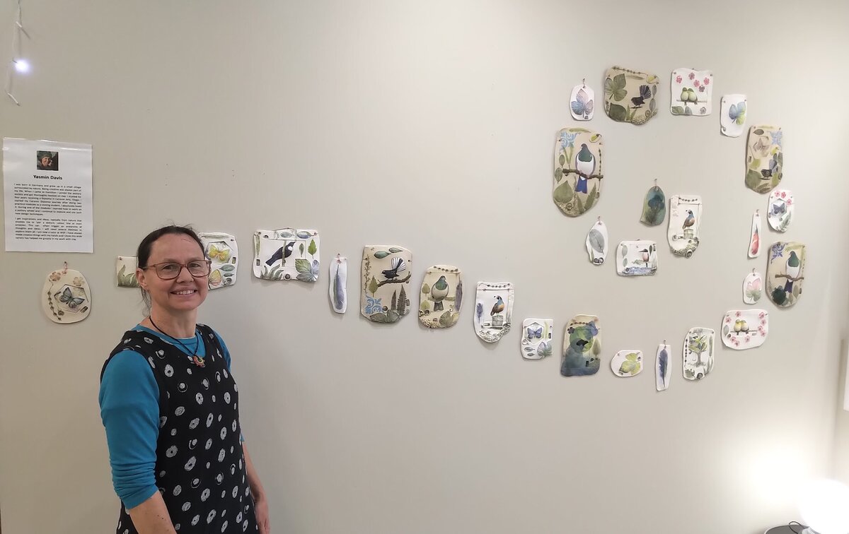 Yasmin Davis presents her 2023 Ceramic Koru | Welcome Swallow Gallery ...