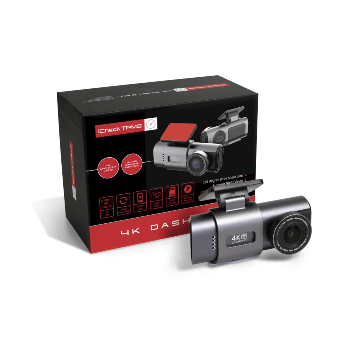 iCheck TPMS 4K Dash Camera | iCheck TPMS New Zealand