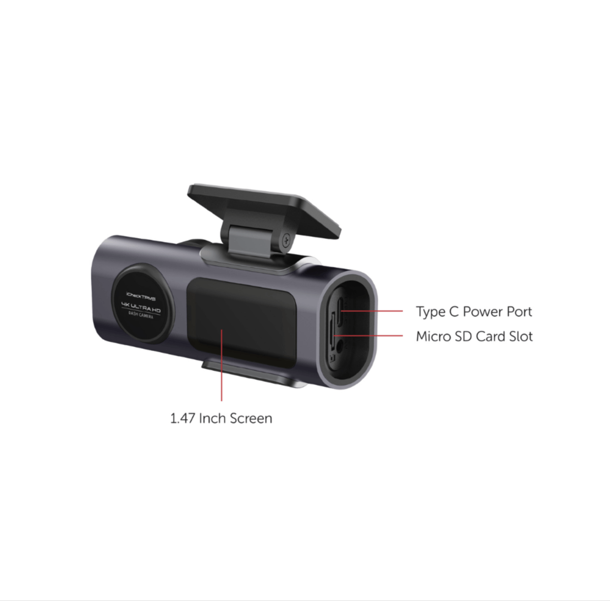 iCheck TPMS 4K Dash Camera | iCheck TPMS New Zealand