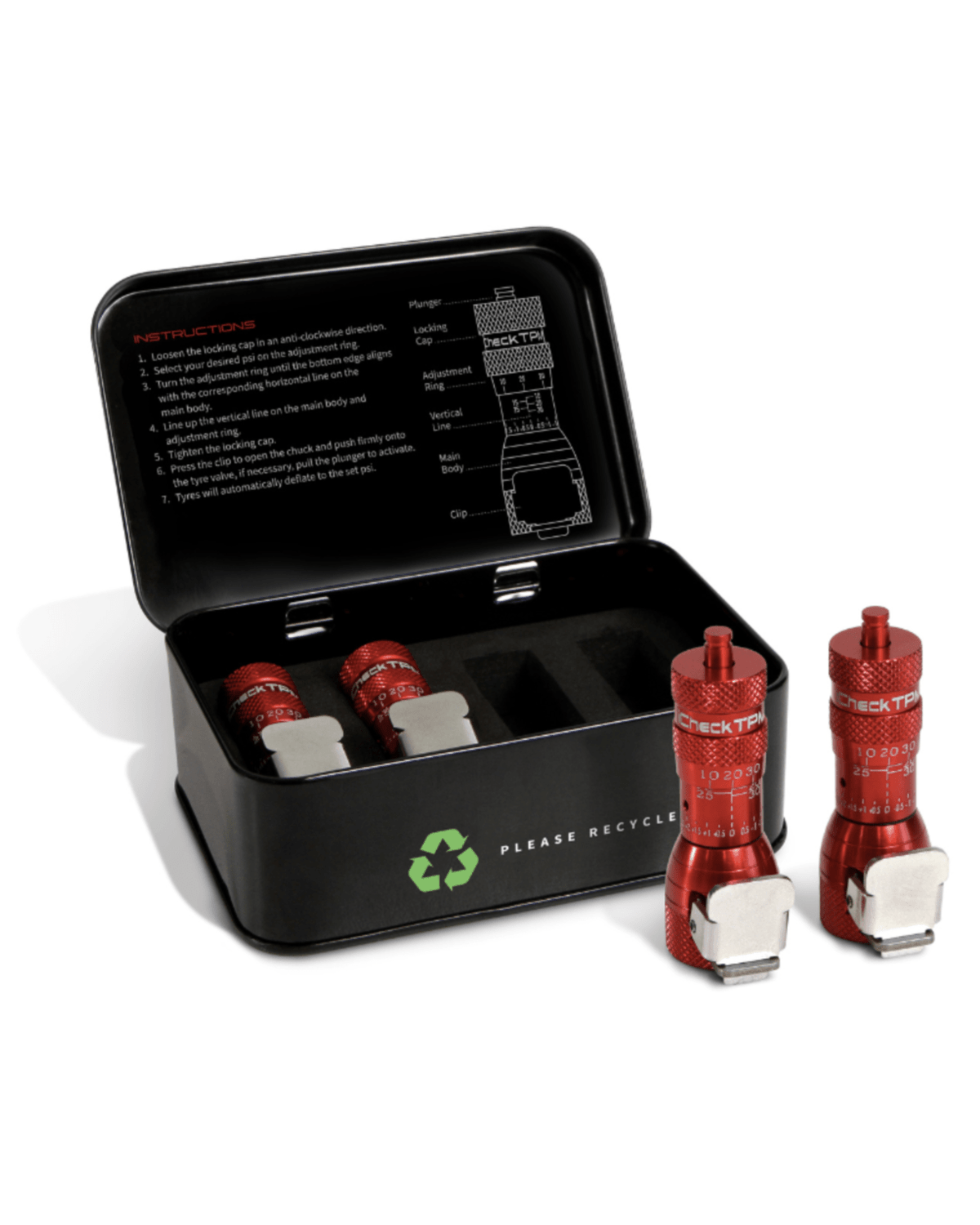 iCheck TPMS – Pro Series Quick Tyre Deflator | iCheck TPMS New Zealand