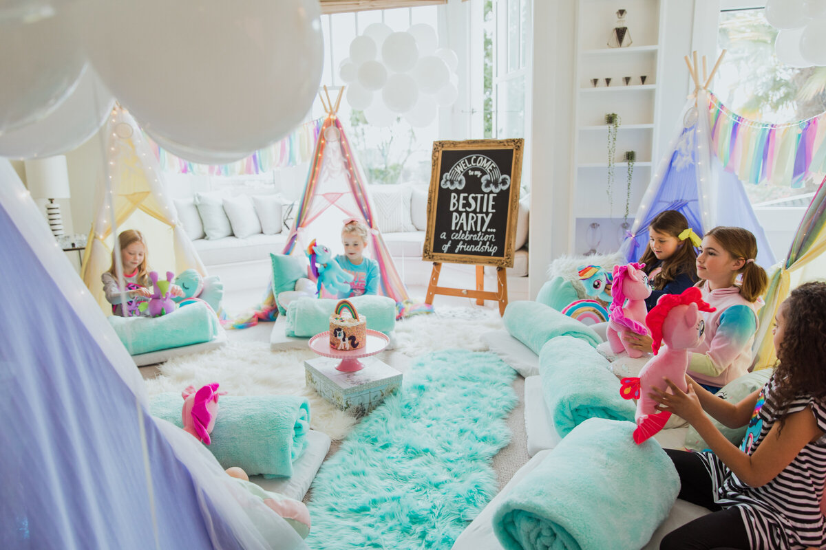 Slumber Parties Sleepover Parties | The Boutique Teepee Co