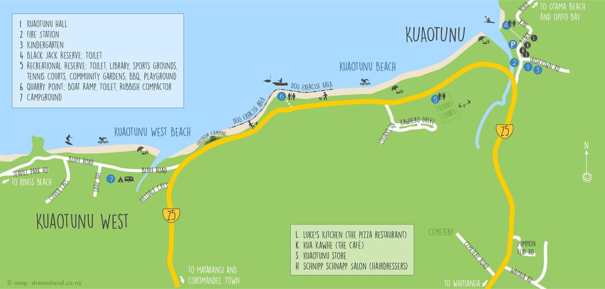 About Kuaotunu | Our people, history, environment etc