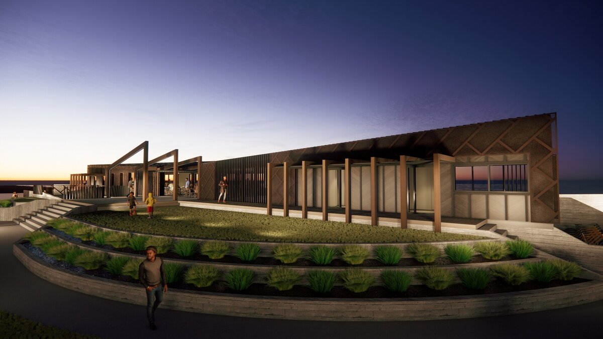 Commercial Prefab Project | Waterfront Cafe & Conference Centre ...