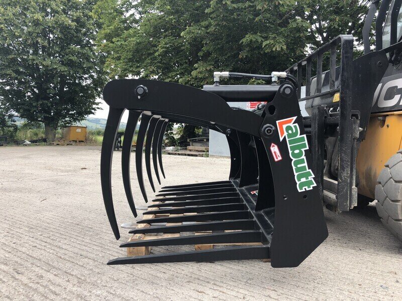 Heavy Duty Twin Ram Power Grab | Albutt | Ag Attachments Limited