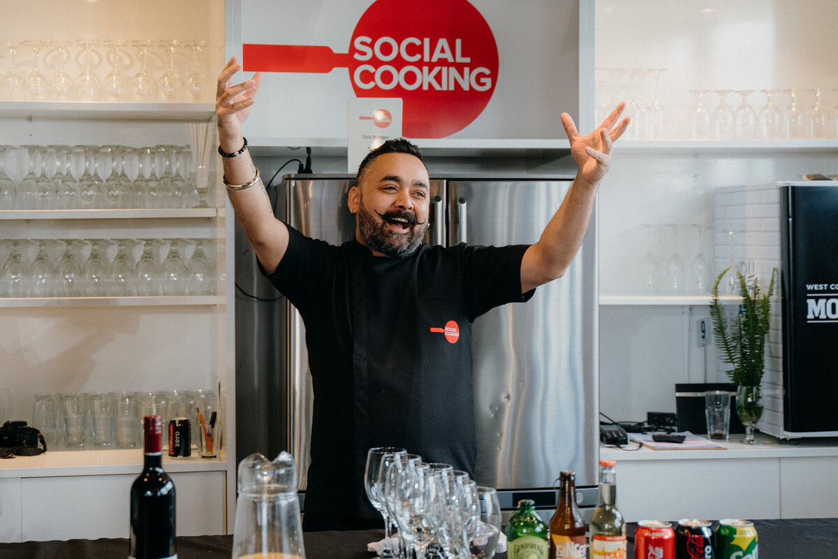 A staff Christmas party at Social Cooking. | Social Cooking