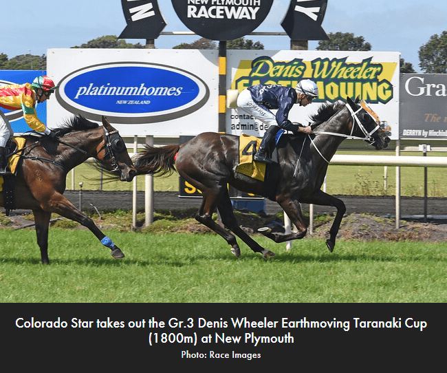 Colorado Star upsets in Taranaki Cup | New Zealand Thoroughbred ...