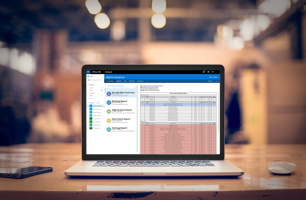 The most popular automated reports to arrive in your inbox from Aeronet | Aeronet Software