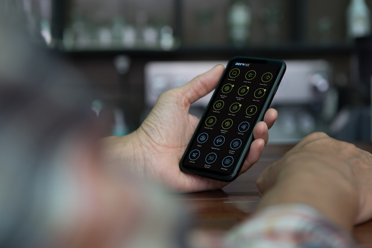 Feature Focus - Using Aeronet "with your thumbs" | Aeronet Software