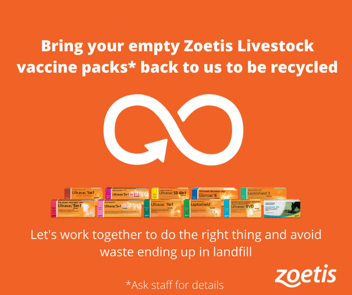 Zoetis Recycling | Vet Clinic Morrinsville