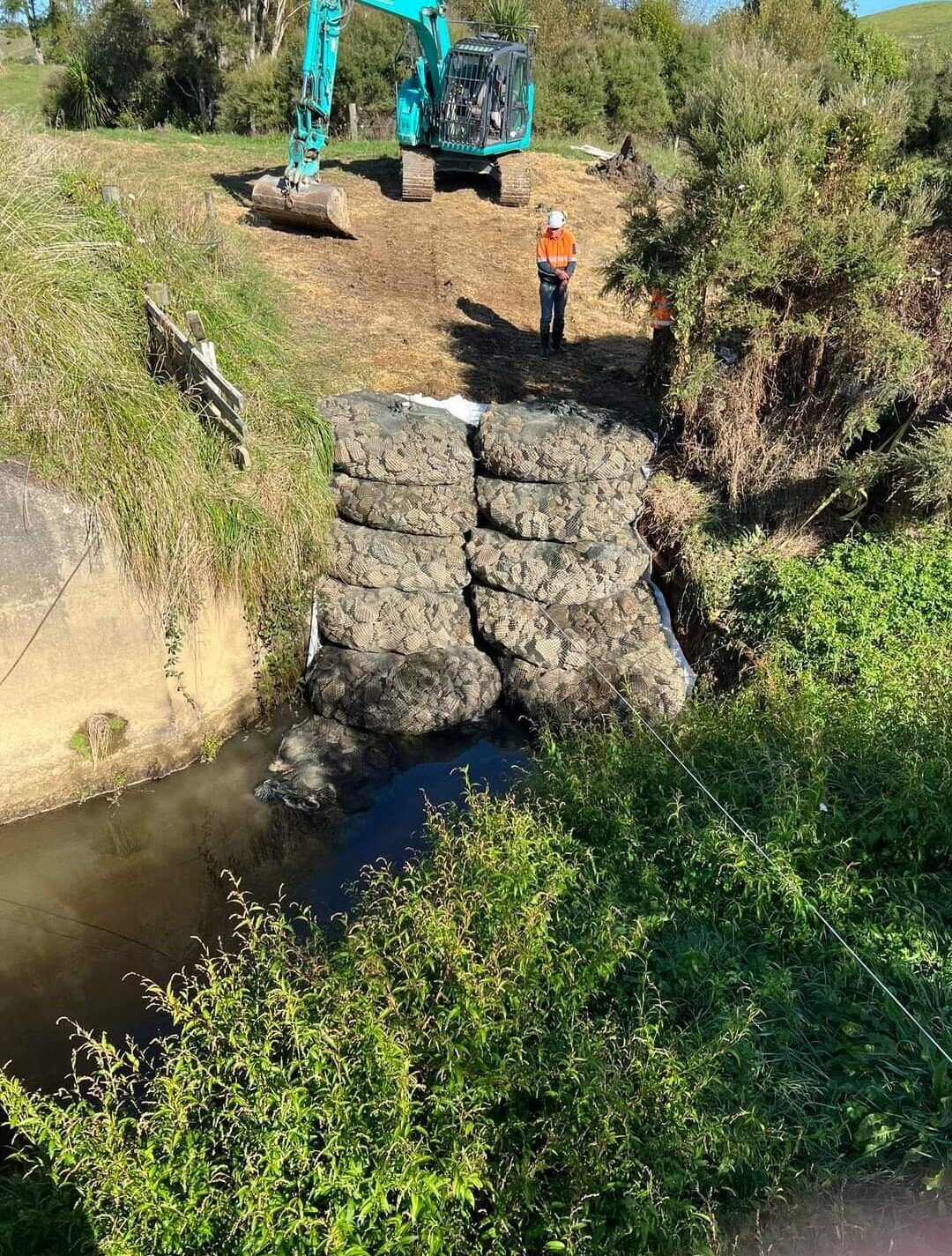 Erosion and Scour Protection | Collins and Sons Ltd