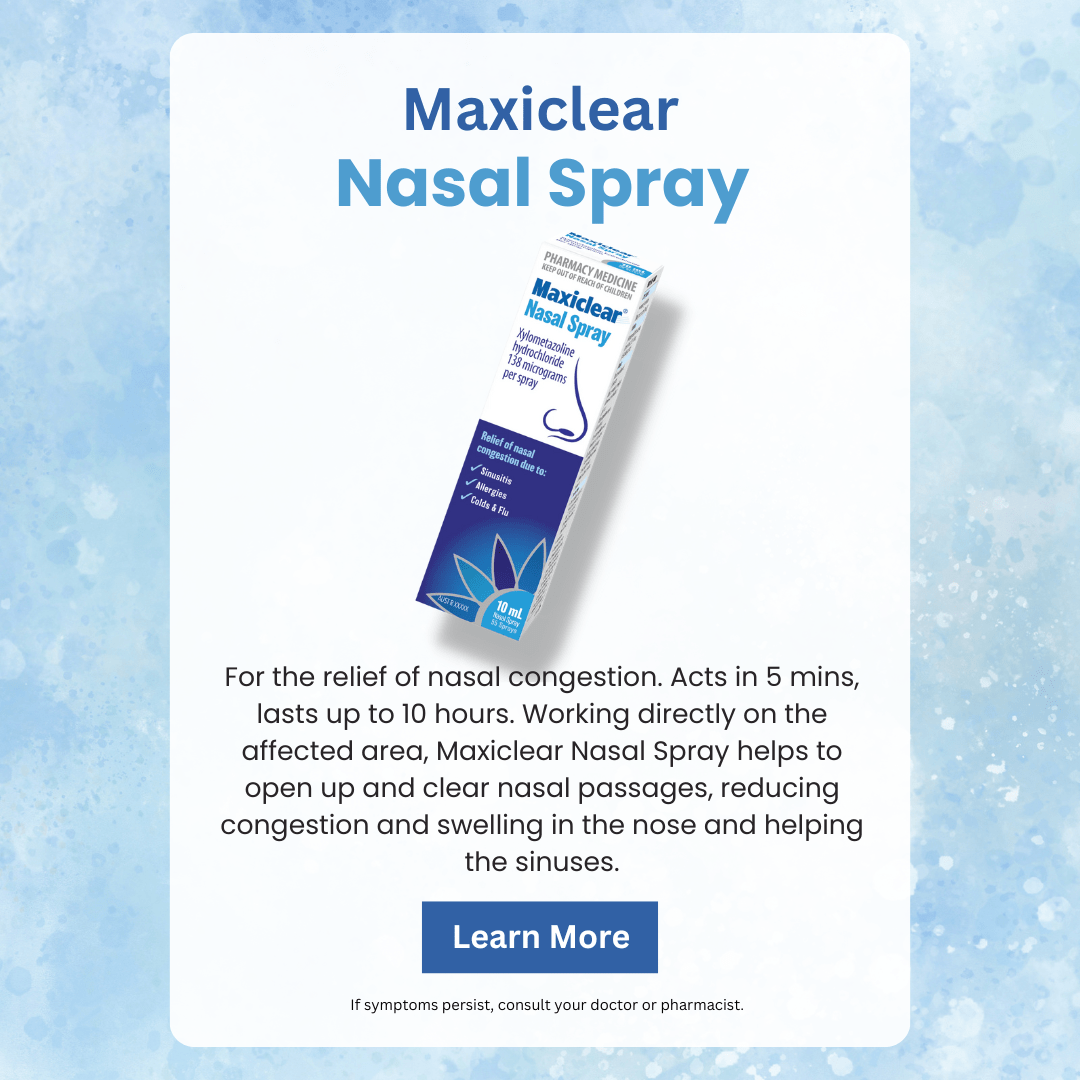 Westview Pharmacy | Breathe Easy with Maxiclear Nasal Spray