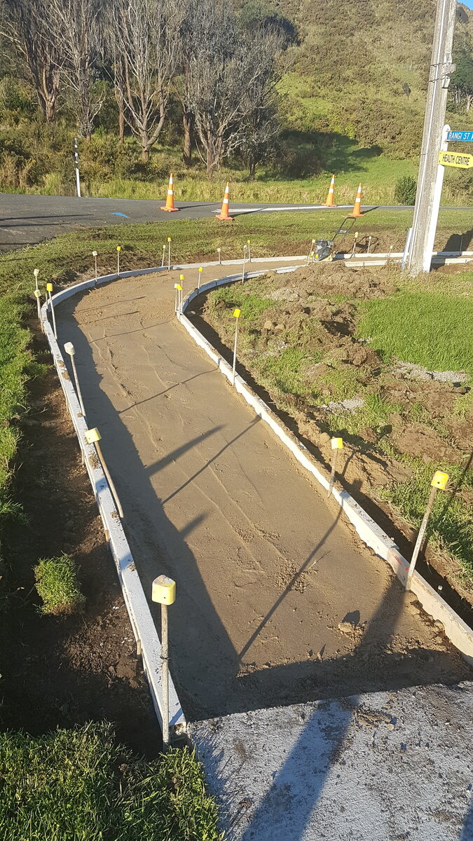 Waitomo Footpath Replacement | Camex Civil