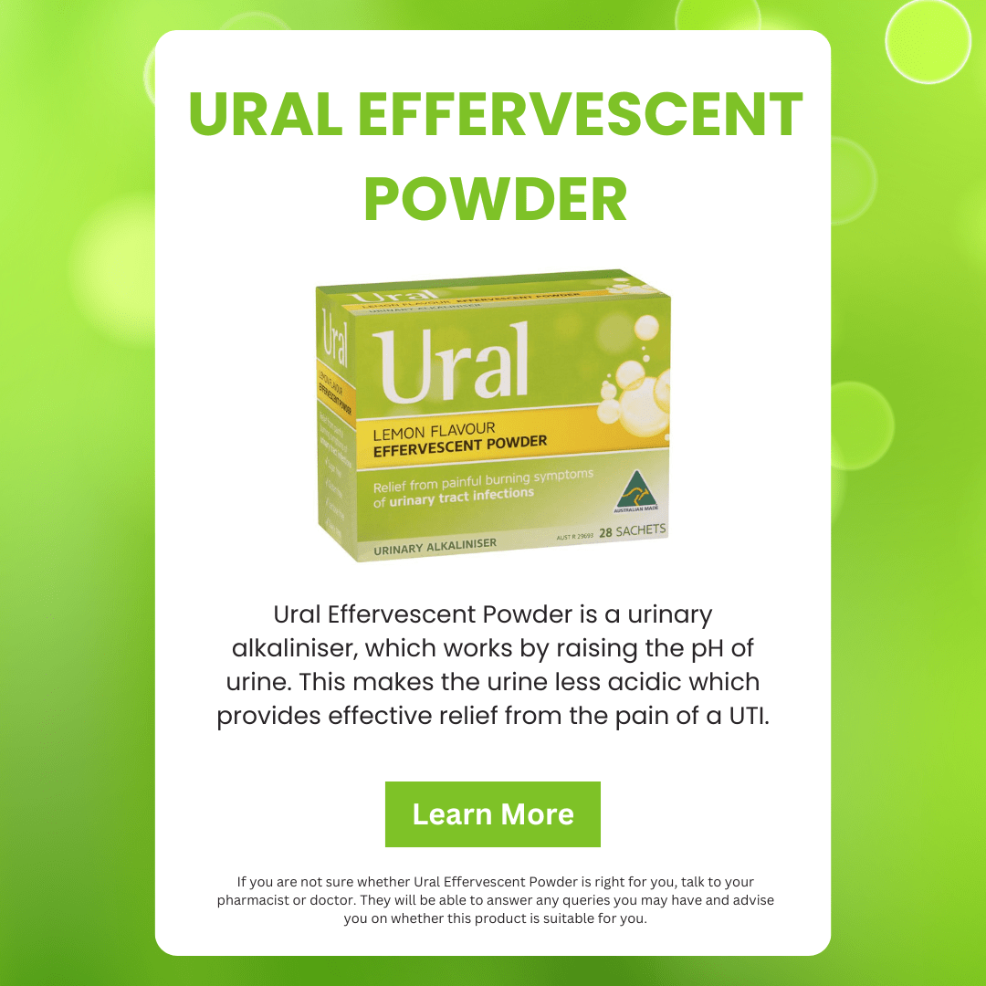 Painful burning UTI symptoms? | My Pharmacy