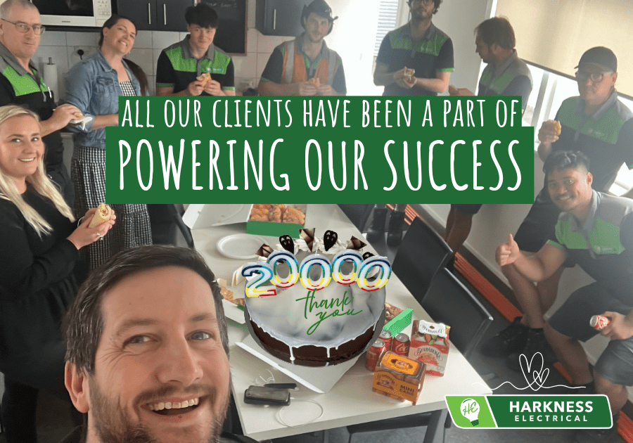 Celebrating a Milestone! | Harkness Electrical