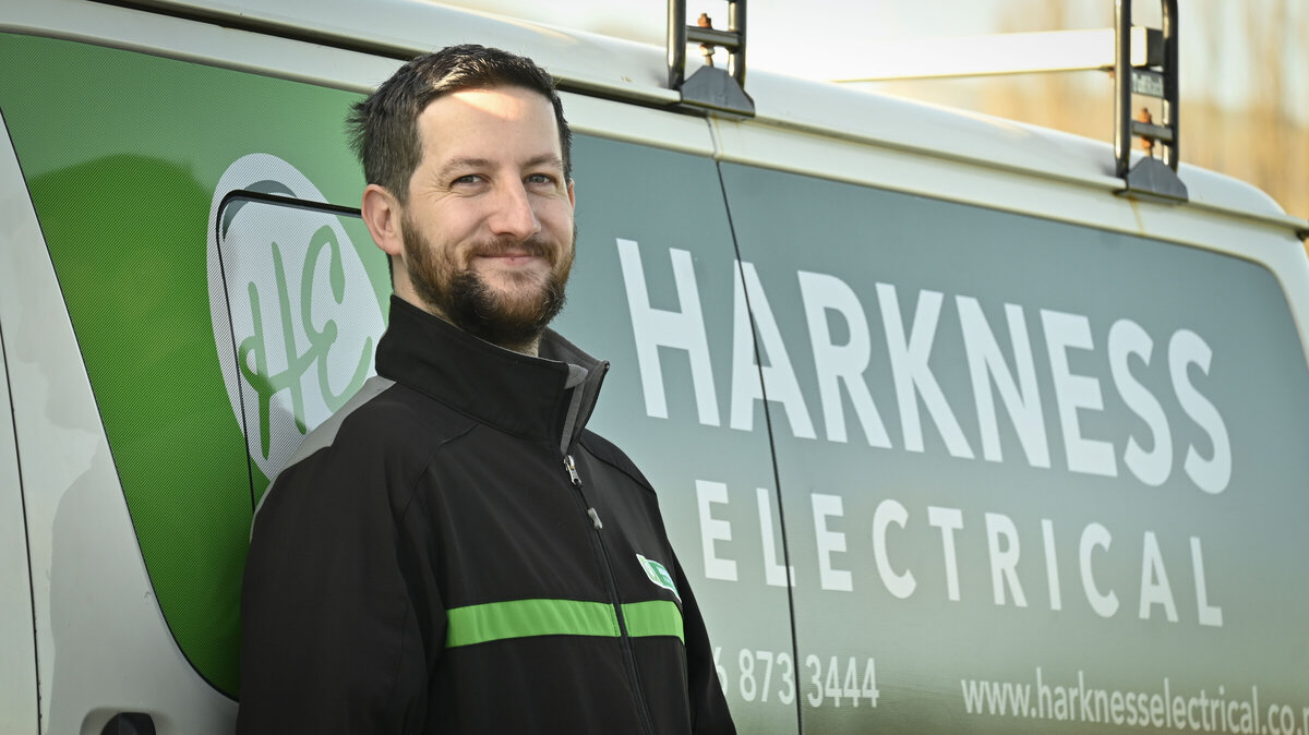 Upskilling the team | Harkness Electrical
