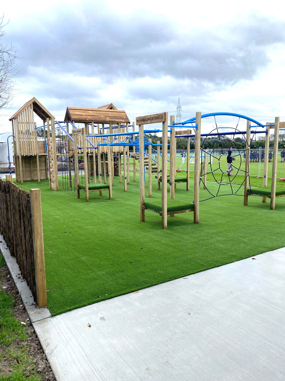 Playground Creations | Blockhouse Bay Intermediate Playground