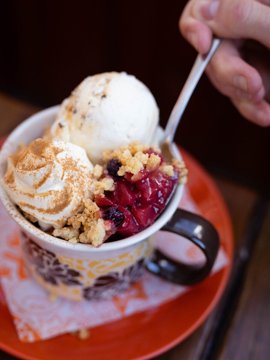 New Hot Dessert! Humble Crumble.
